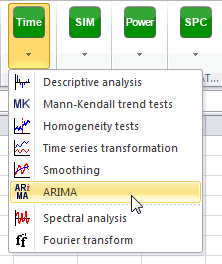Excelでの時系列へのARIMAモデルの適合 | XLSTAT Support Center